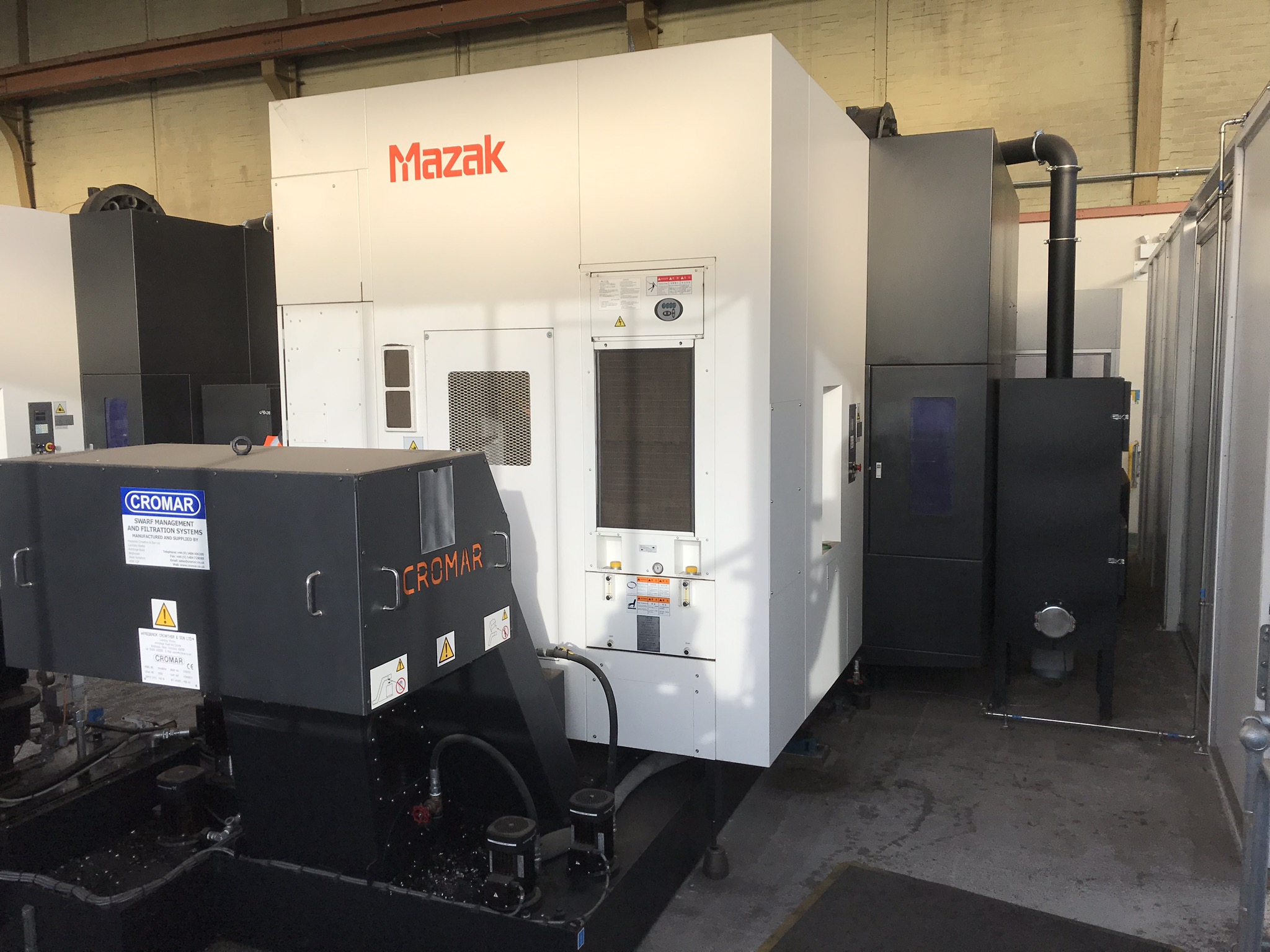 (2) Mazak HCN6000-II CNC Horizontal Machining Centres with Mazak ...